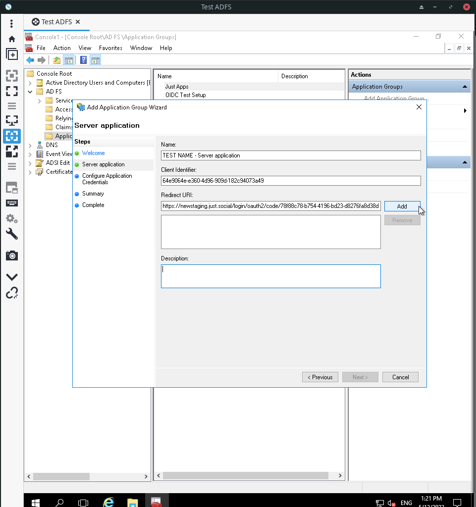SSO mit ADFS und OpenID Connect (OIDC) – Just Social Support